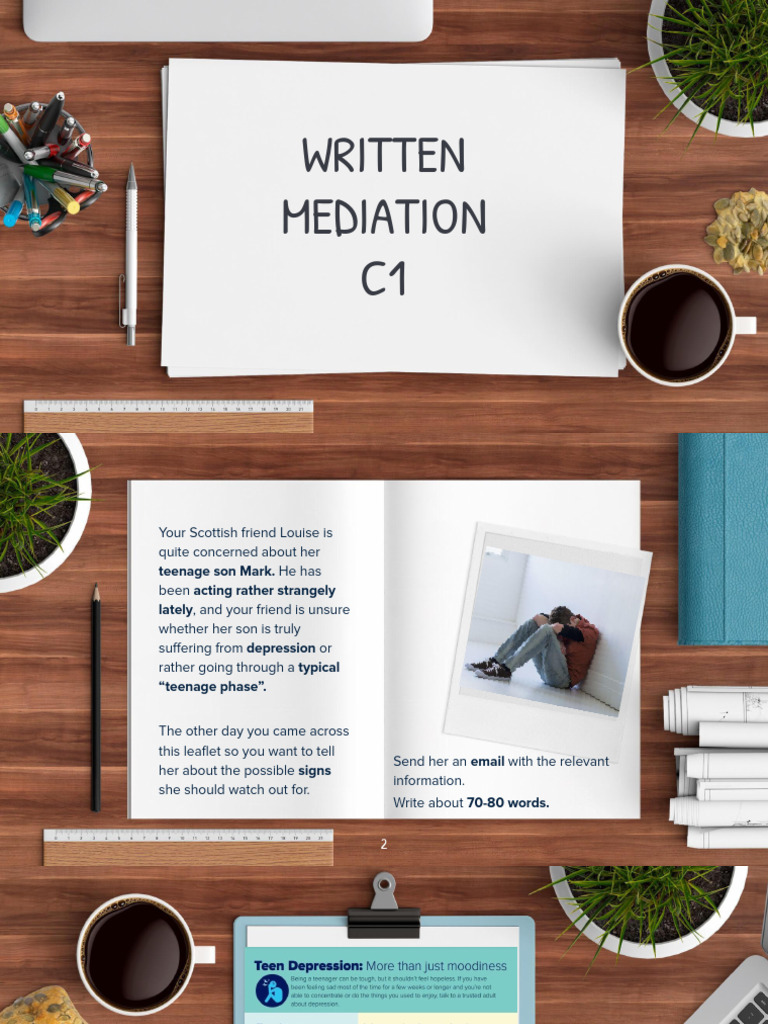 Example Part 5 - Writing Mediation | PDF | Languages | Foreign Language Studies