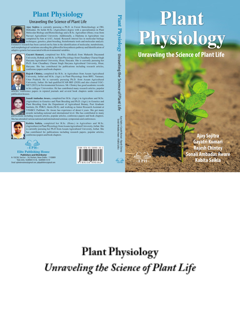 Plant Physiology BOOK | PDF | Plant Hormone | Histone