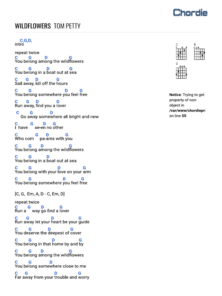 Tom Petty - Wildflowers | PDF