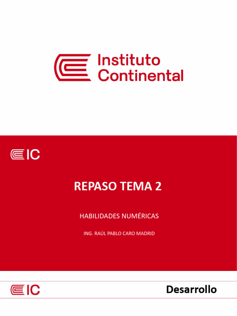 Repaso Tema 2 - Habilidades Numéricas | PDF | Ecuaciones | Sistema de ecuaciones lineales