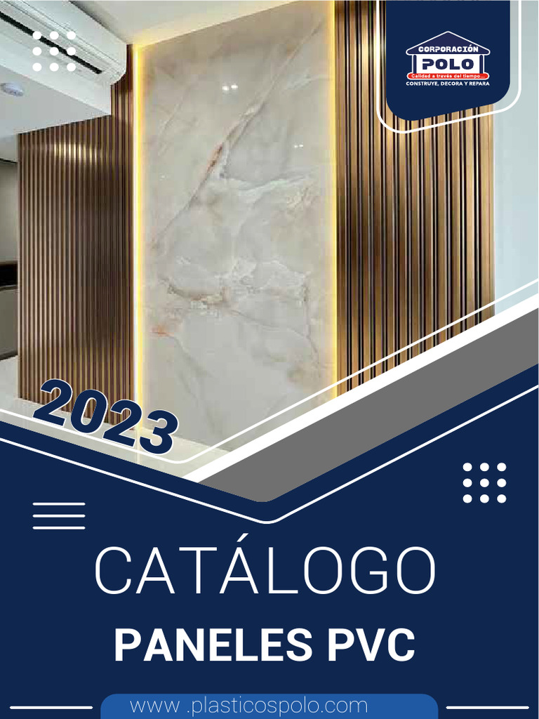Catálogo Paneles 3D de PVC 2023 | PDF