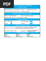 Roster de Personal | PDF