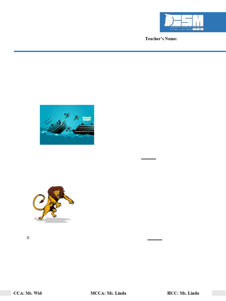 Gr4 Grammar Week 3 Vocabulary Unit 1.PDF | PDF