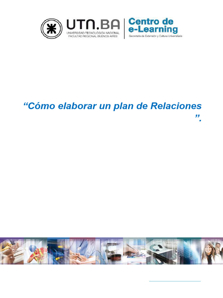Programa - Módulo Cómo Elaborar Un Plan de RRPP | PDF | Responsabilidad ...