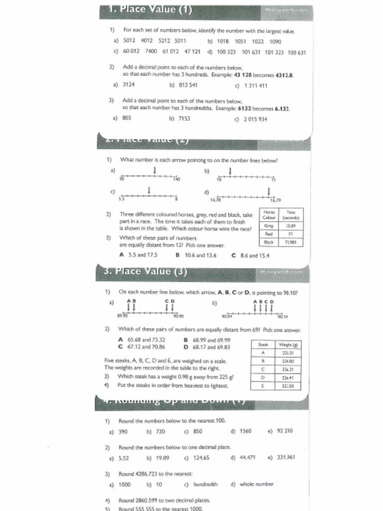 Revision Card-1 | PDF