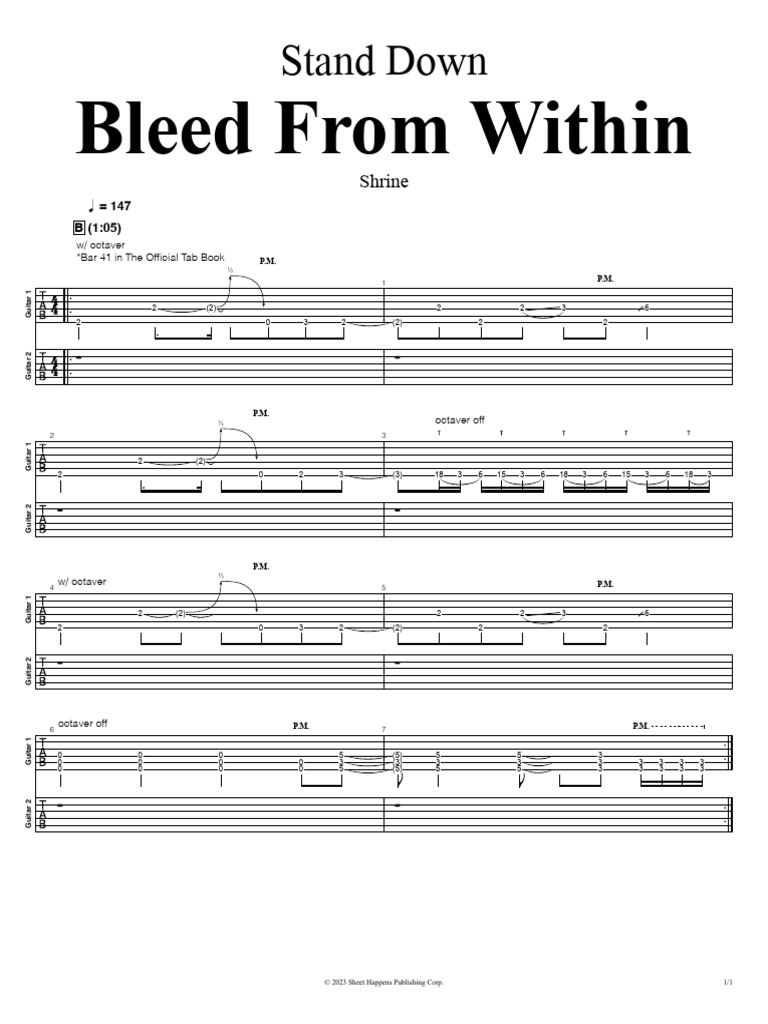 07 Stand Down - Riff Playbook | PDF