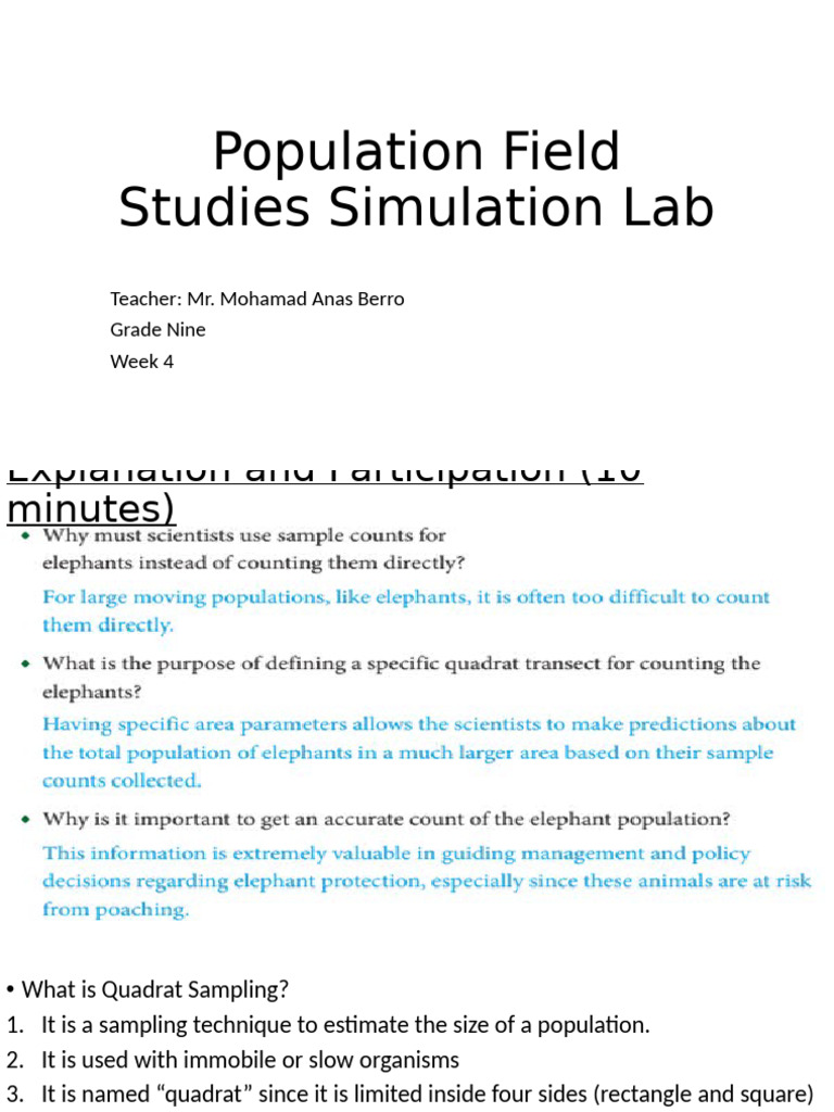 Gr9 Lesson Summary Week 5 | PDF