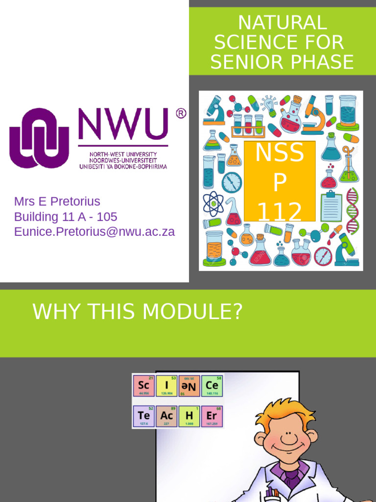 Natural Science Module Overview for NSSP112 | PDF | Experiment | Hypothesis