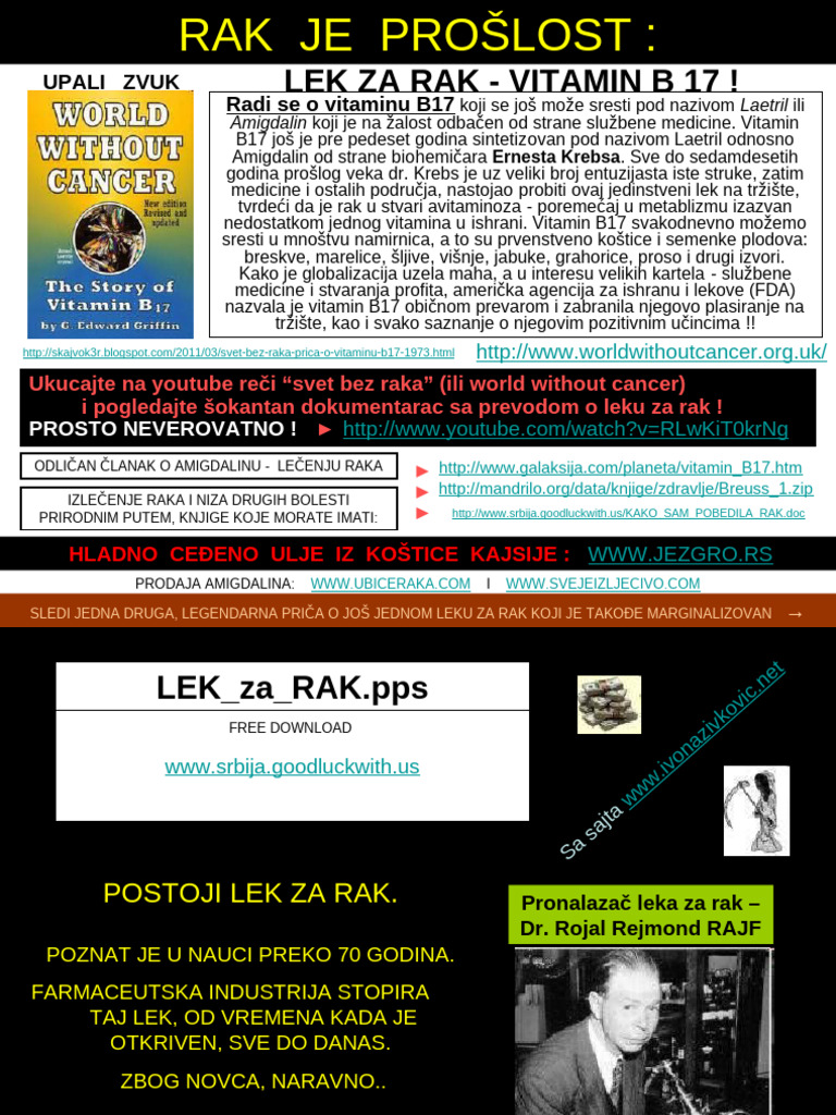 LEK Za RAK | PDF