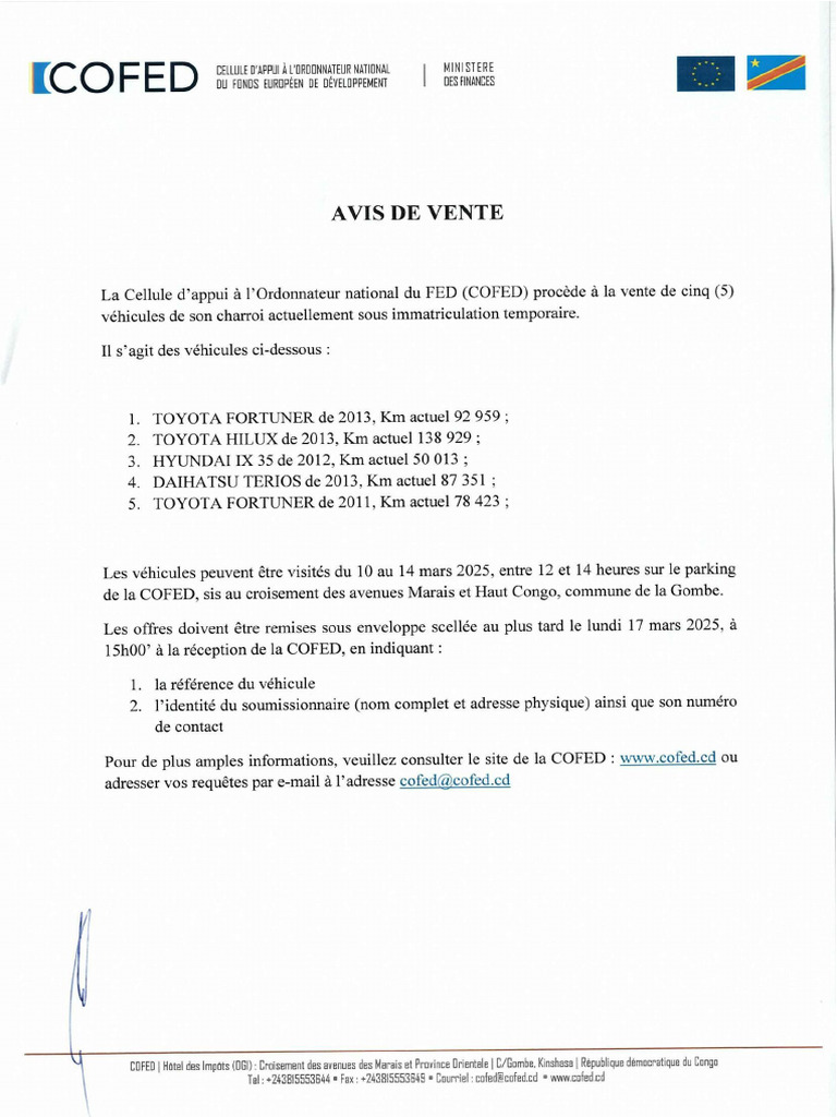 Cofed 250305 01-2 | PDF