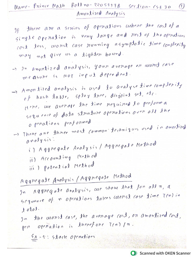 Daa Assignment Notes | PDF