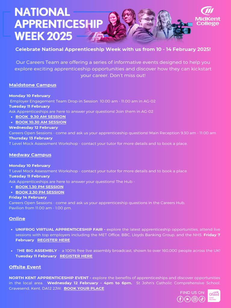 NAW 2025 Timetable of Events MKC | PDF