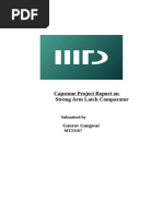 Strong Arm Latch | PDF | Electronics | Electronic Circuits