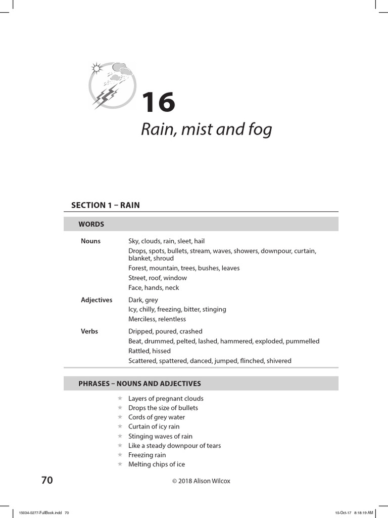 311 Chapter - 16 Rain Mist Fog | PDF | Rain | Physical Geography