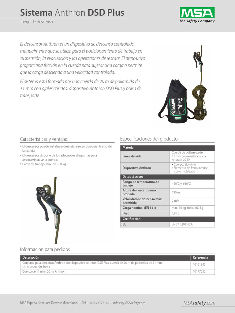 23 Anthron-Kit Datasheet Rev01 ES | PDF | Cuerda