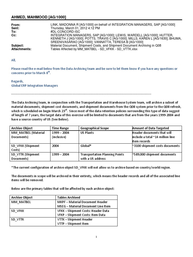Archiving Material Docs | PDF | Archive | Business Process