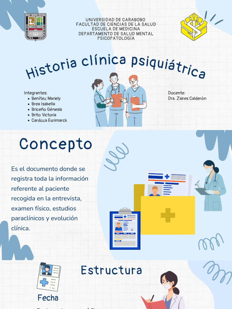 Seminario Historia Clínica Psiquiátrica - 20241107 - 095436 - 0000 | PDF | Trastorno mental ...