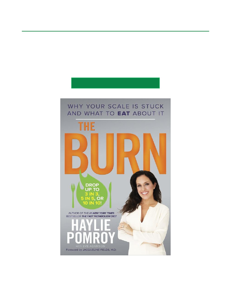 Best Offer The Burn Why Your Scale Is Stuck and What To Eat About It ...