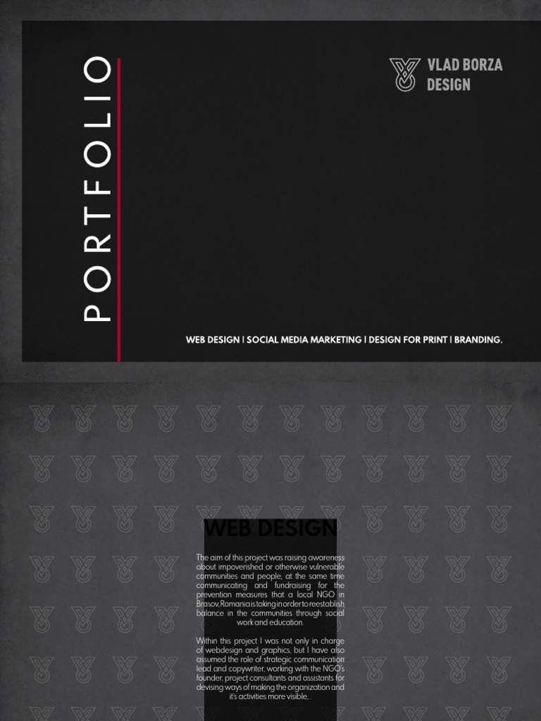 Design Portfolio Vlad Borza | PDF | Advertising | Brand