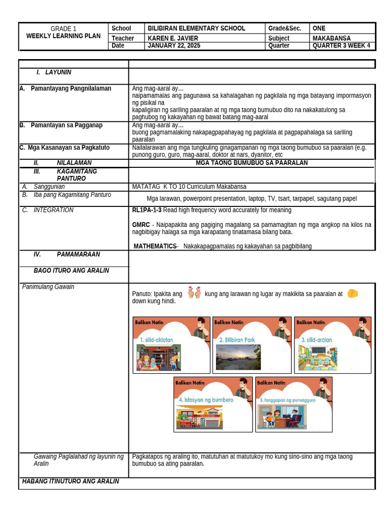 DEMO TEACHING LESSON PLAN - AP - Copy - Docx Final | PDF