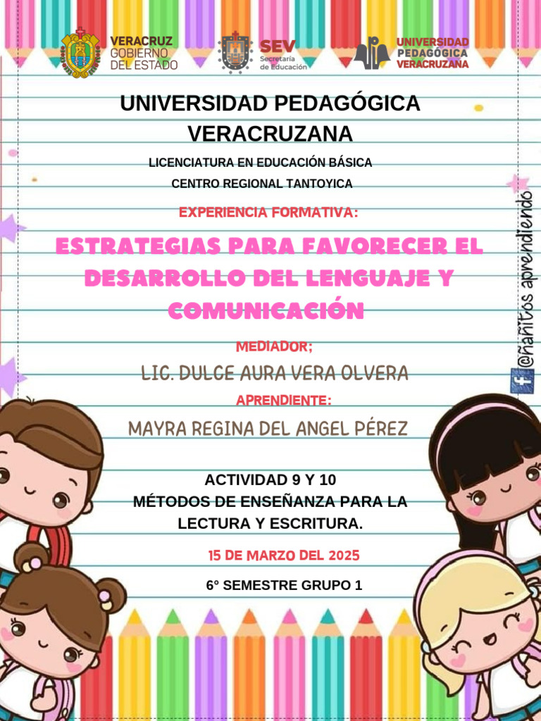 Estrategias para Favorecer El Desarrollo Del Lenguaje y Comunicación ...