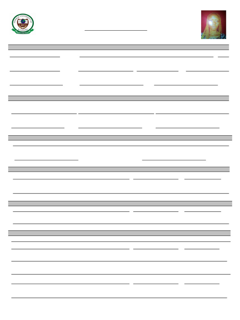 Bio Data | PDF