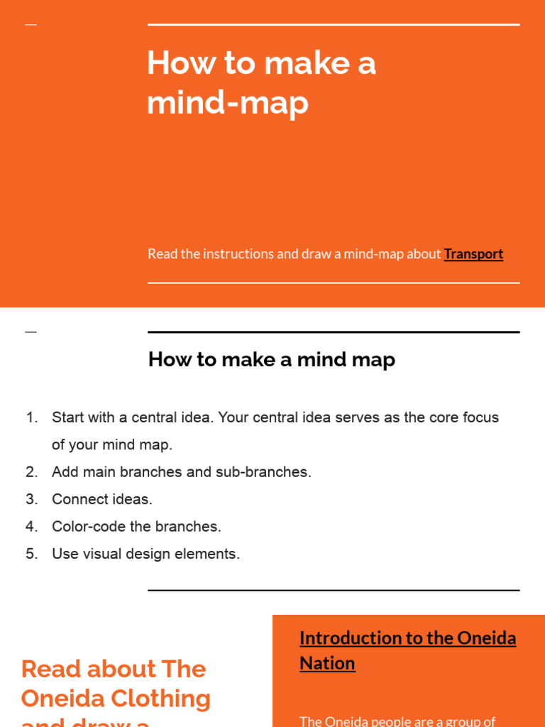 How To Make A Mindmap | PDF
