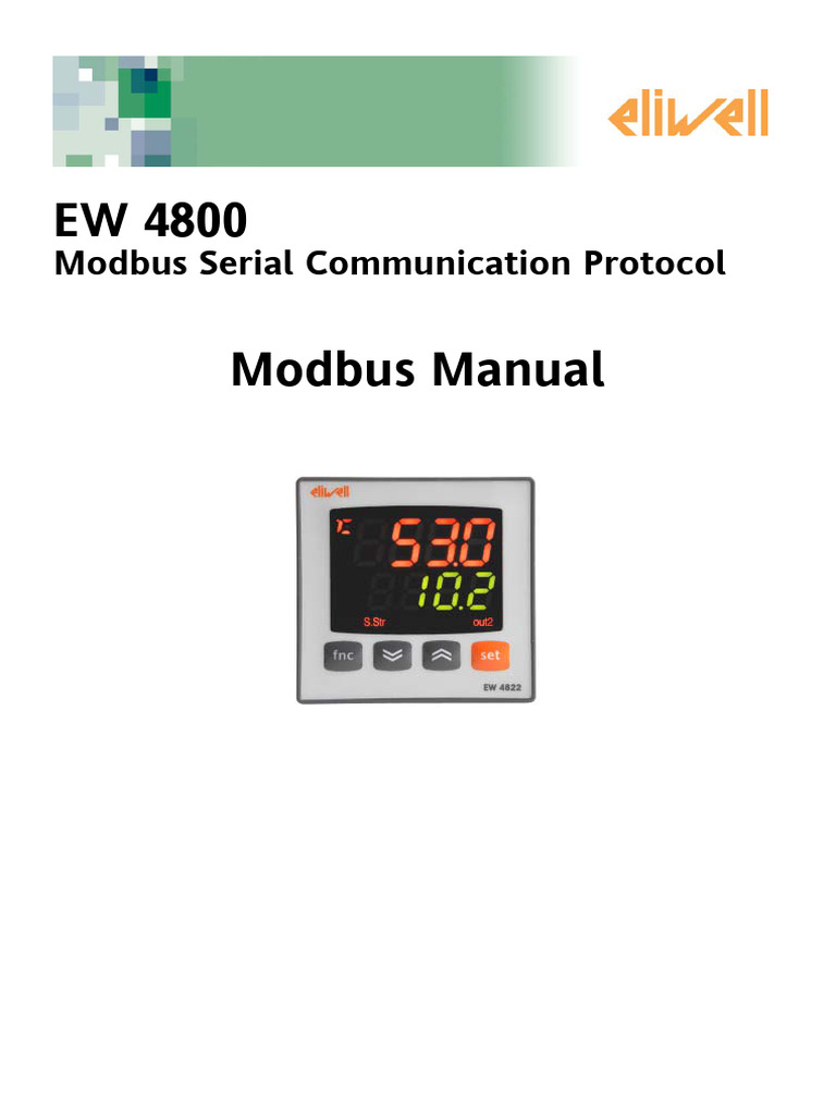 8MA10081 EW48 Modbus EN 0410 | PDF | Telecommunications | Computing