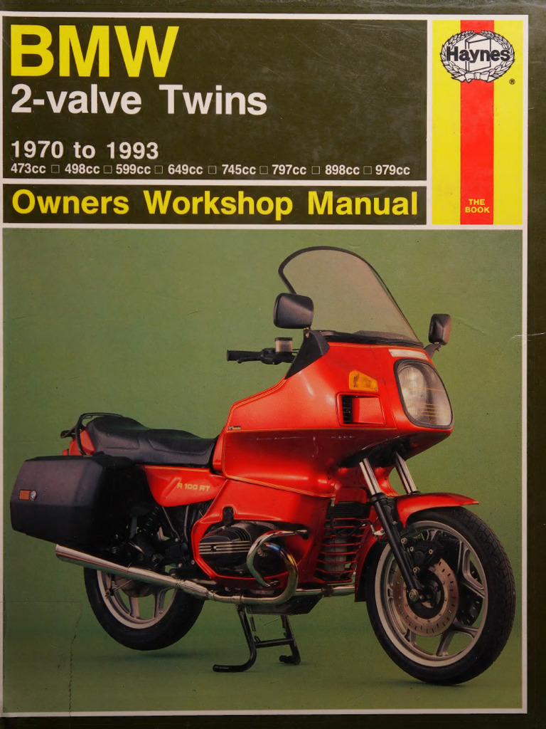 BMW Twins Owners Workshop Manual | PDF | Vehicles | Mechanical Engineering