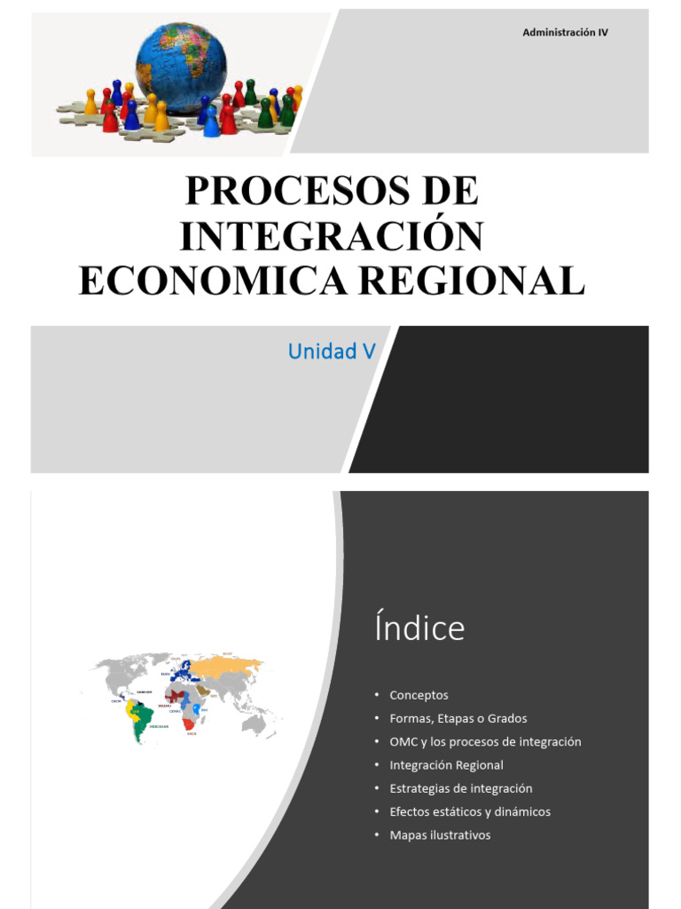 Clase Procesos de Integracion | PDF | Integración económica | Arancel