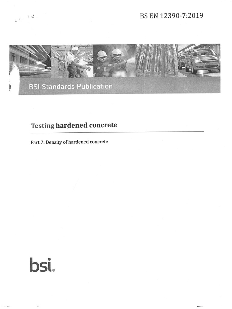BS en 12390-7-2019 | PDF