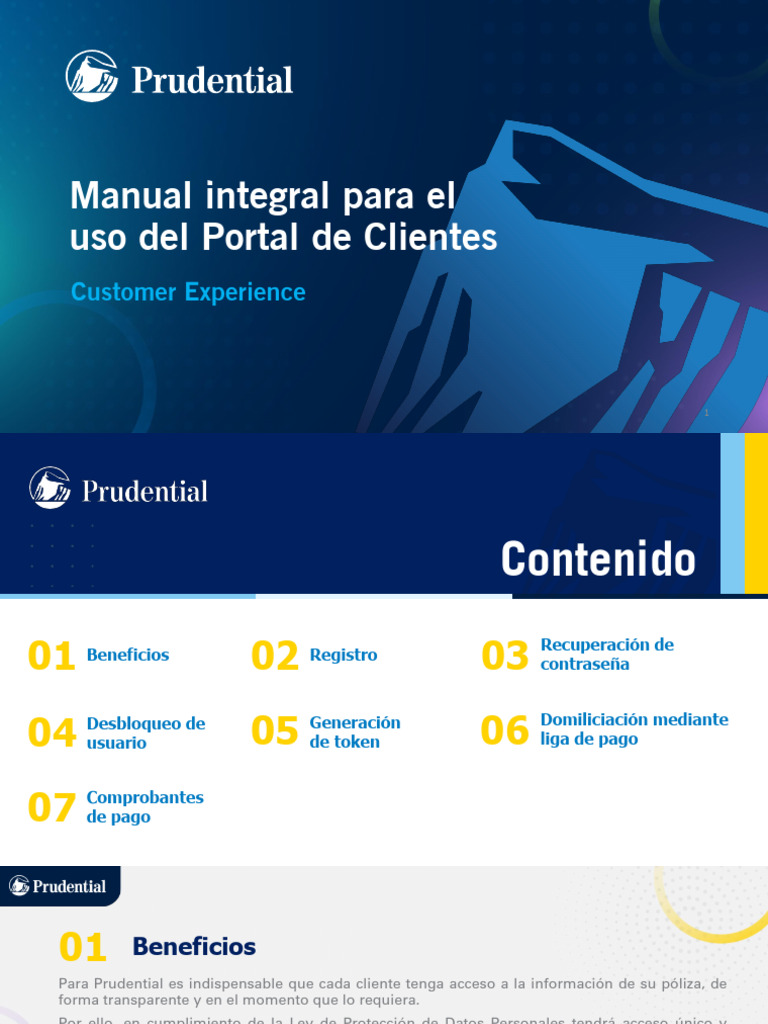 Manual Prudential Clientes | PDF | Contraseña | Tarjeta de débito