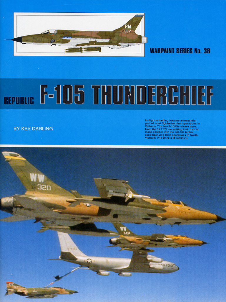 Warpaint 038 Republic F-105 Thunderchief | PDF