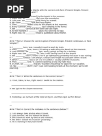 Past Simple Paragraph Practice | PDF