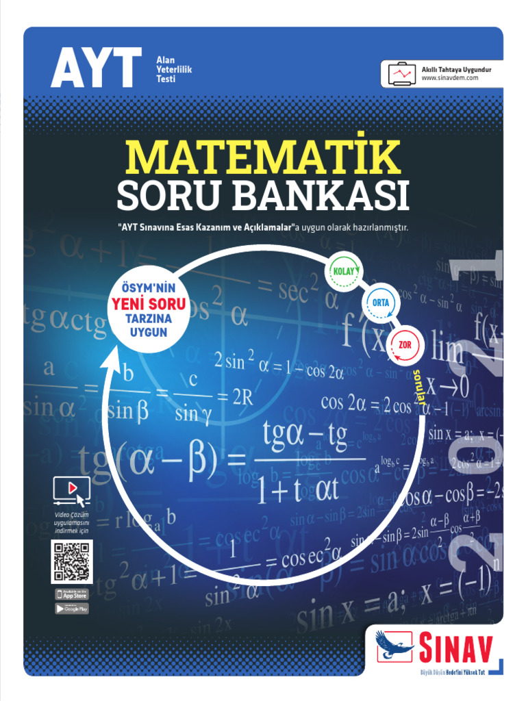 Sınav Yayınları AYT Matematik Soru Bankası | PDF
