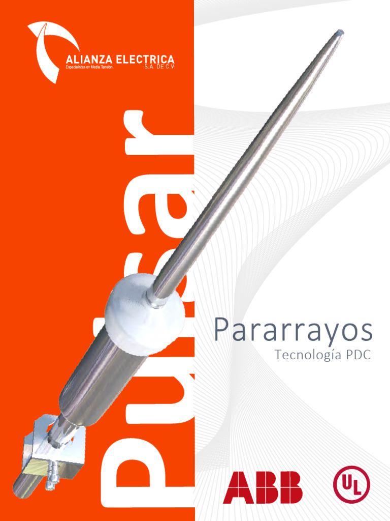 Catalogo Final - Pararrayos - AE (1) | PDF | Relámpago | Ciencias fisicas