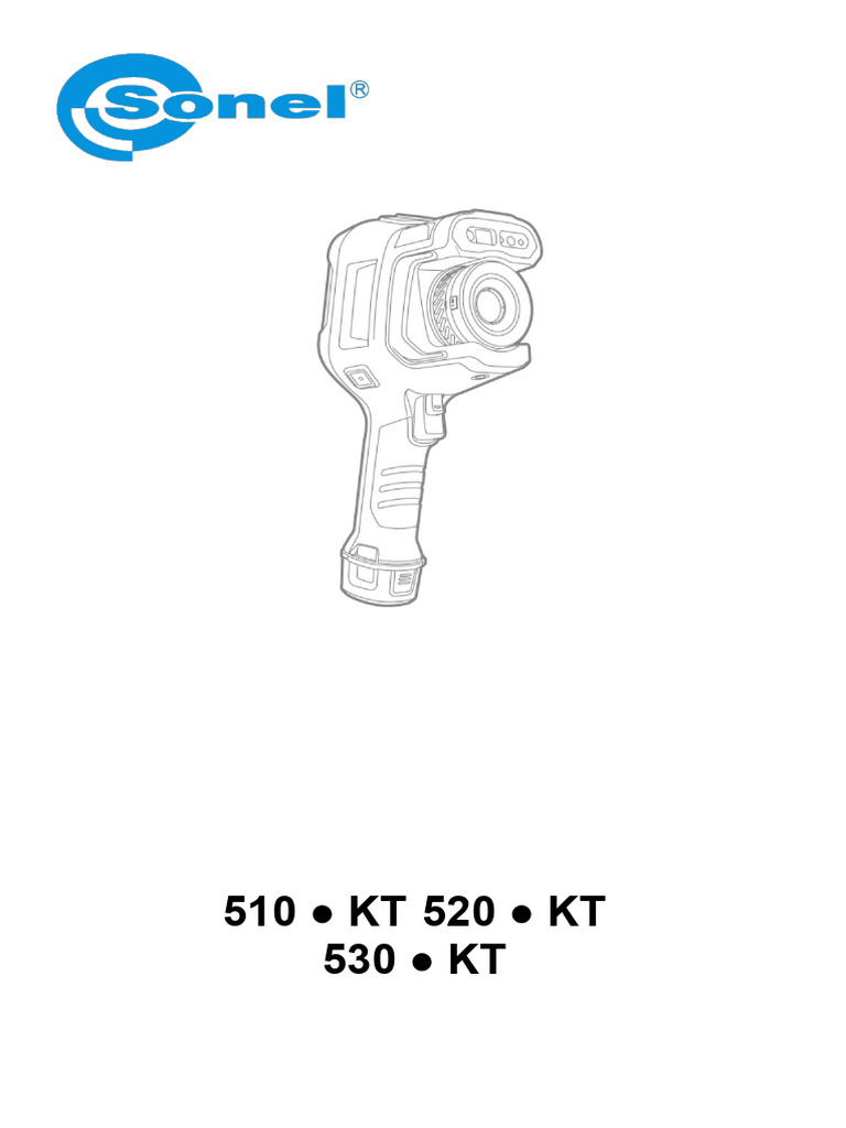 KT-510 - 520 - 525 - 530 - 550 Insobs v1.03 GB | PDF | Camera | Thermography