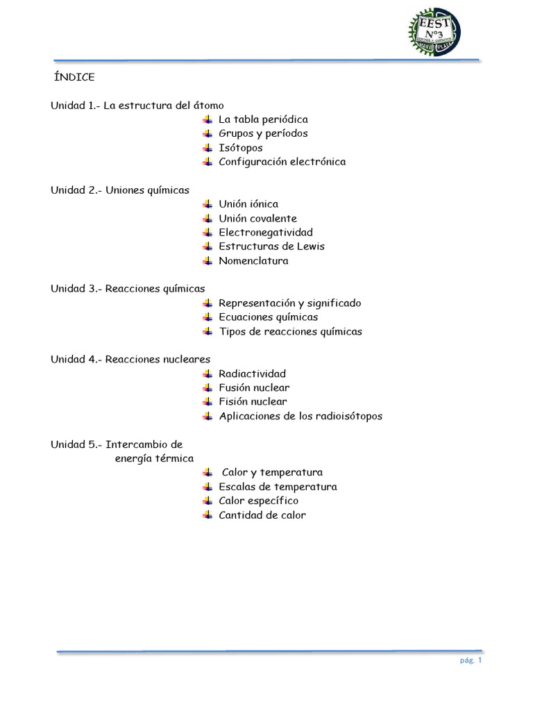 Fyq 3 | PDF | Enlace químico | Isótopo