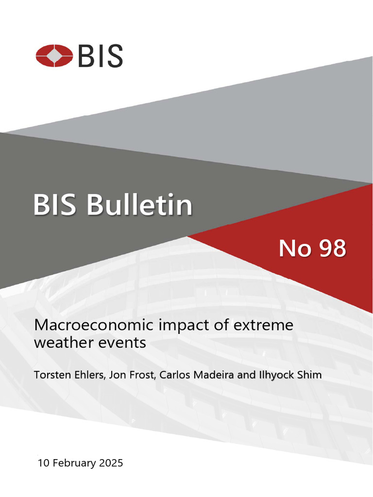 Economic Impact of Extreme Weather Events | PDF | Inflation ...