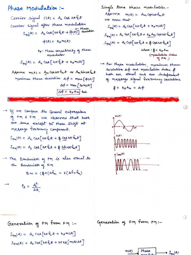 43-Conversion of FM To PM and PM To FM-18-02-2025 | PDF ...