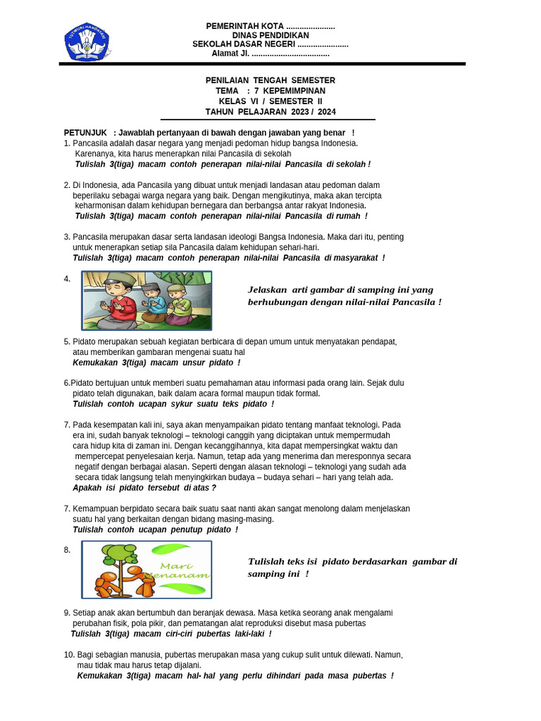 PTS Tema 7 KLS.6 | PDF