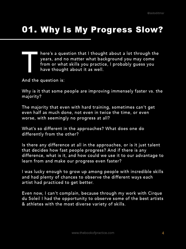 Practice - Same Effort, Twice The Progress, Any Skill | PDF