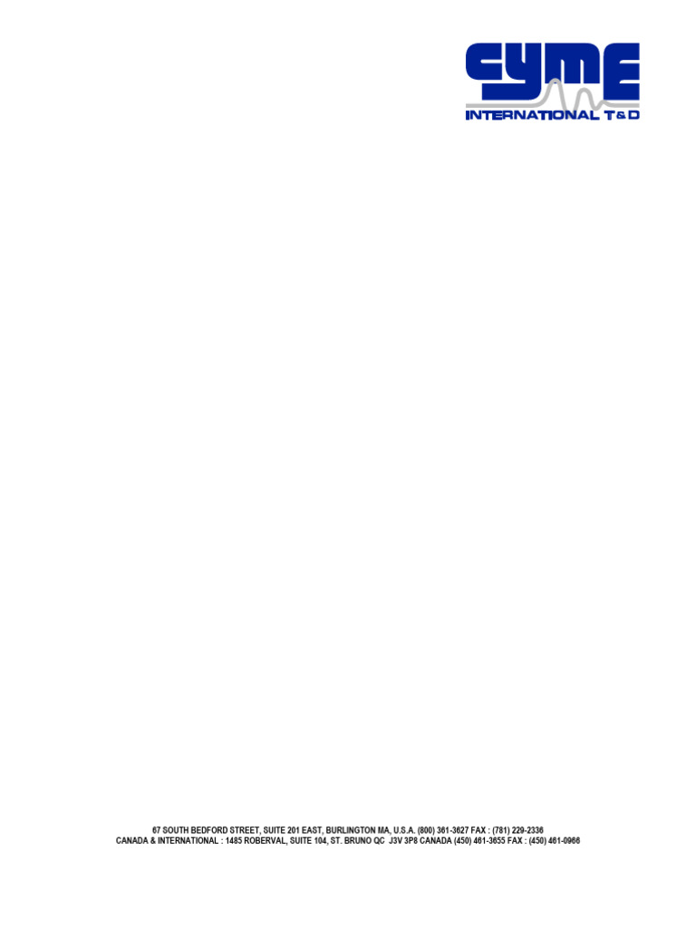 Partial List of Cymcap User's | PDF | Power (Physics) | Energy Economics