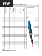 LDV - Pre - Start Checklist | PDF