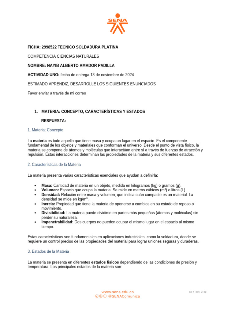 Gc-f-005 Formato Plantilla Word V02.a1 Soldadura Platina | PDF | Aleación | Rieles