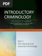 Classicism vs. Positivism in Criminology | PDF | Crime & Violence | Crimes
