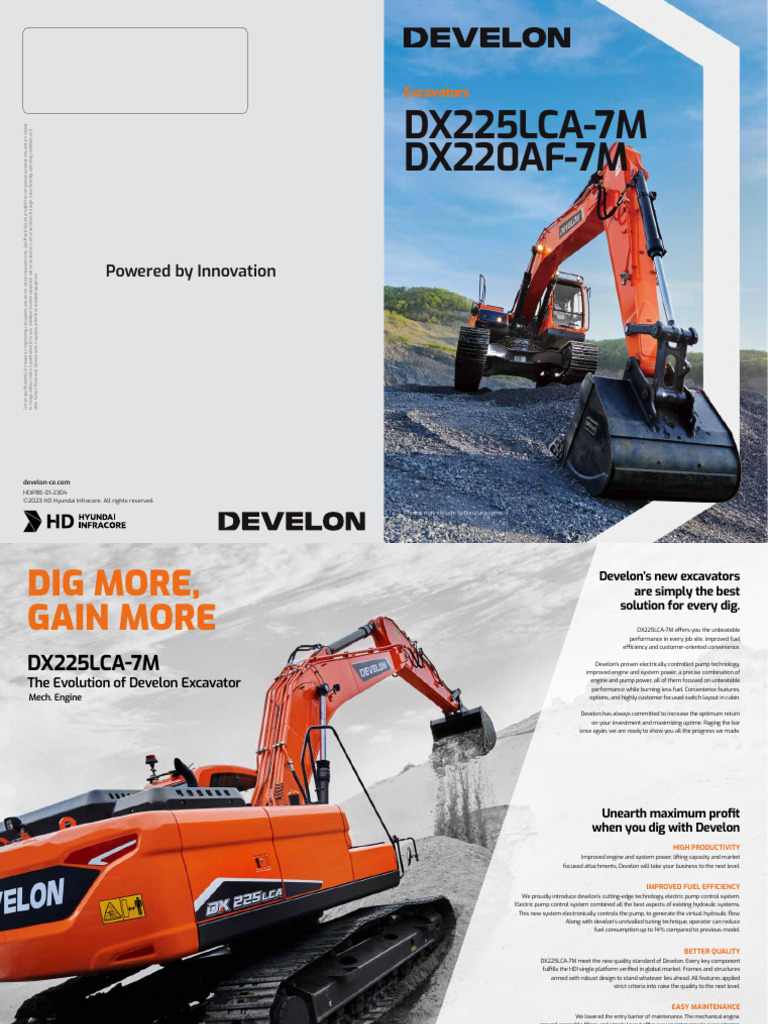 DX225LCA-7M, DX220AF-7M - EN - Low | PDF | Pump | Engines