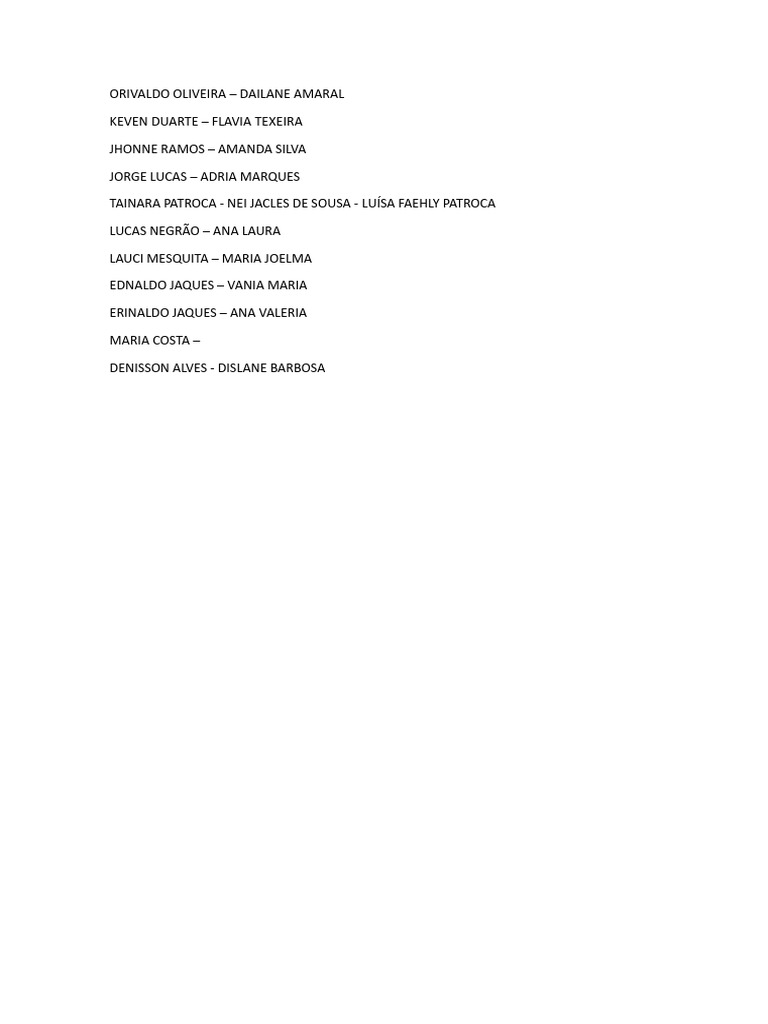 Confra Lista | PDF