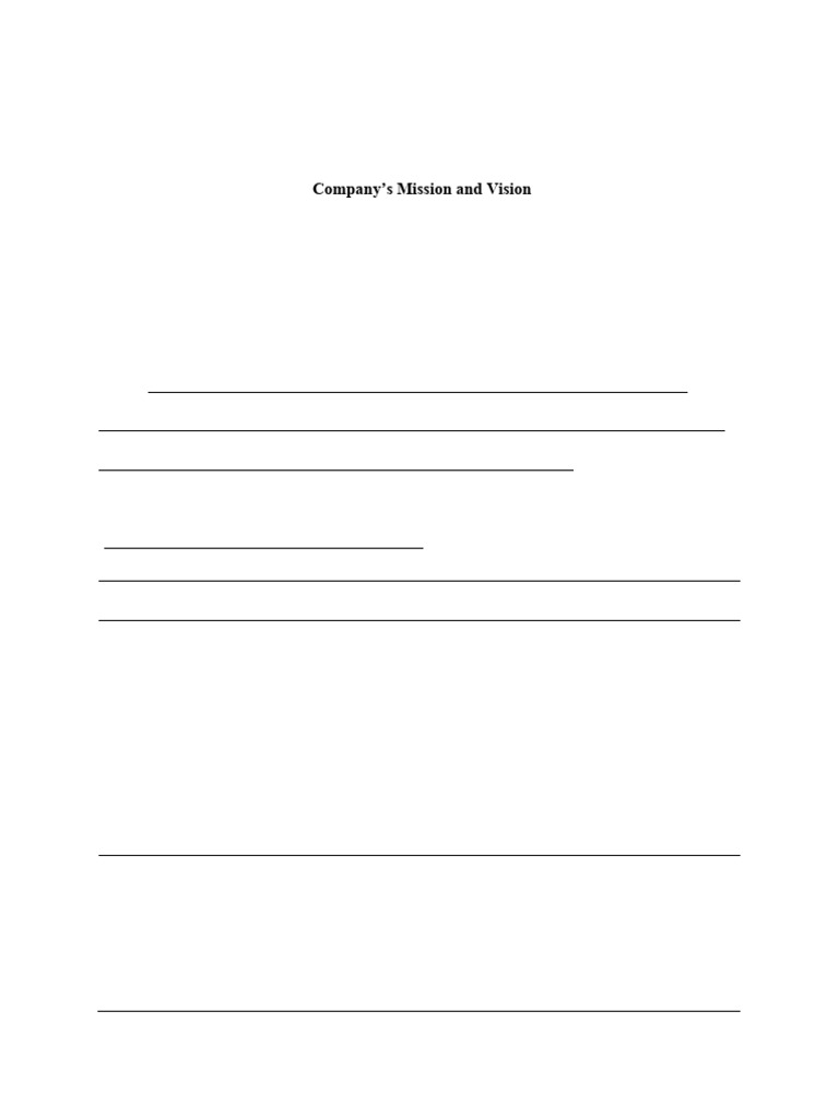 Chapter 3 - Mission and Vision | PDF | Brand | Entrepreneurship