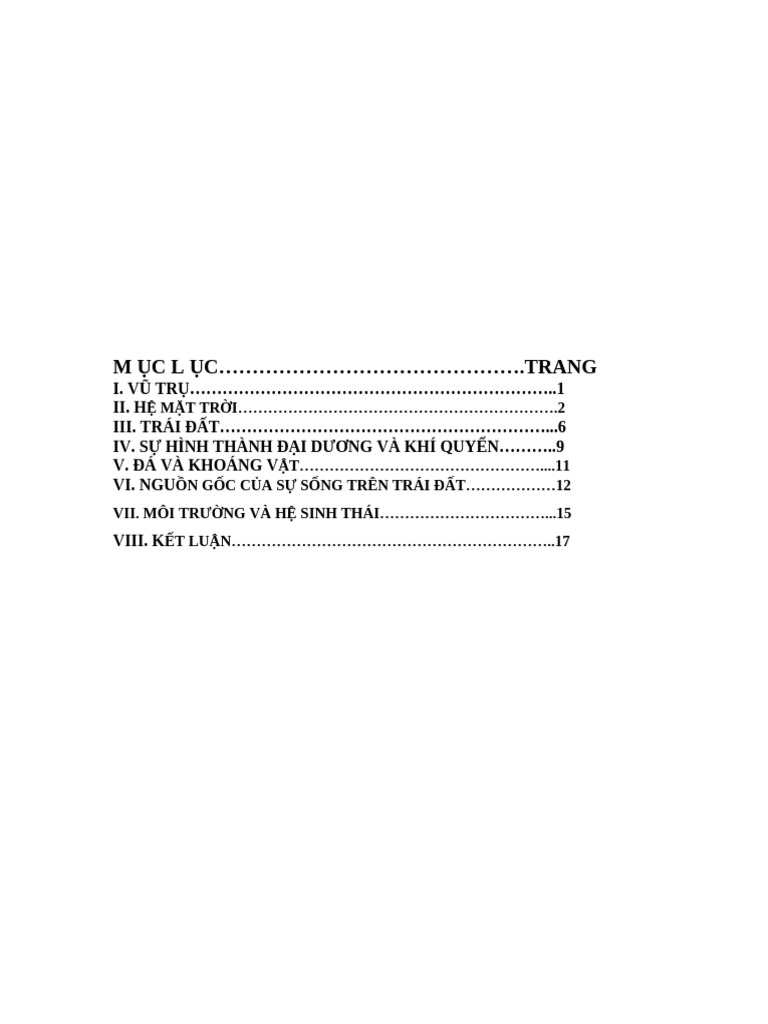 1 Planet Earth | PDF